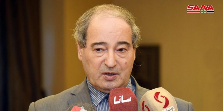 Mekdad Hails Resolution on Extending Entry of Humanitarian Aid - The ...