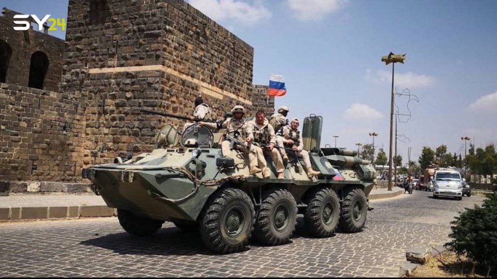 Russian General Meets 8th Brigade Command - The Syrian Observer